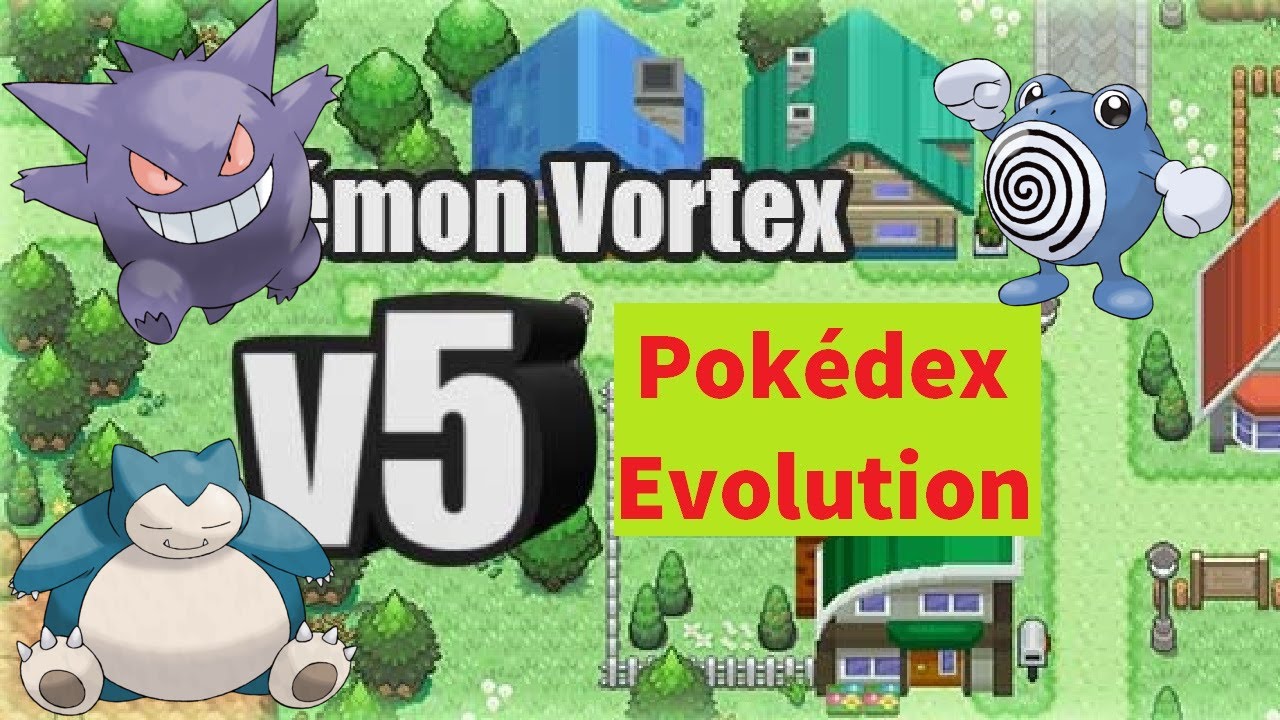 Pokémon Vortex V5 Pokédex Evolution Youtube