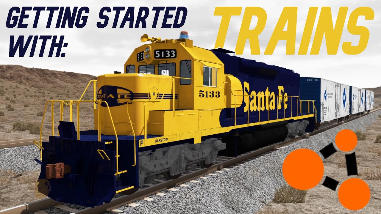 Get Started With Trains In Beamng Drive Youtube