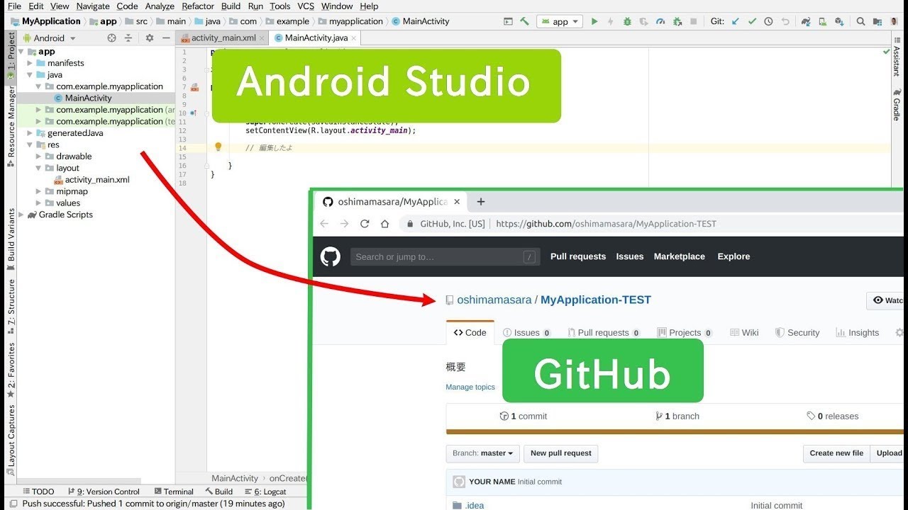 How To Share And Commit Any Project From Android Studio With Github