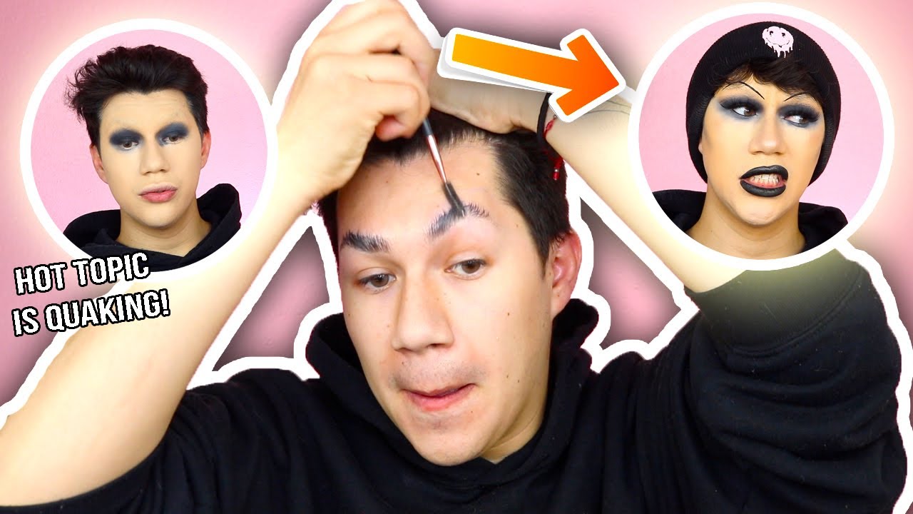 Emo Makeup Transformation Youtube