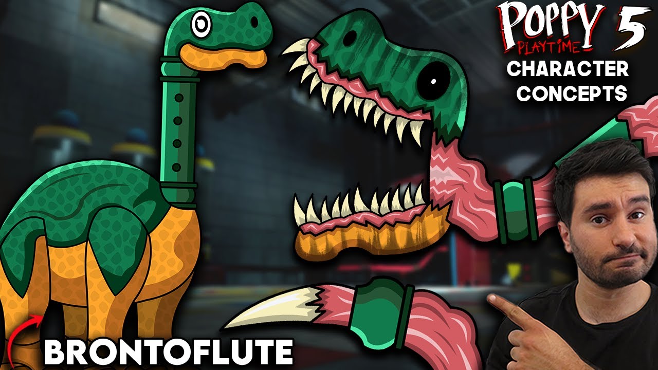 What Could Be In Poppy Playtime Brontoflute Chapter 5 Character