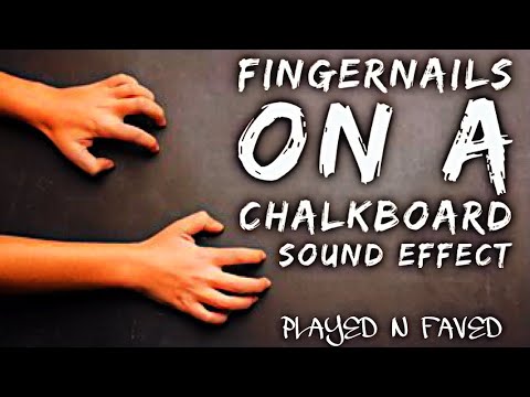 Fingernails On A Chalkboard Sound Effect Various Blackboard Horror
