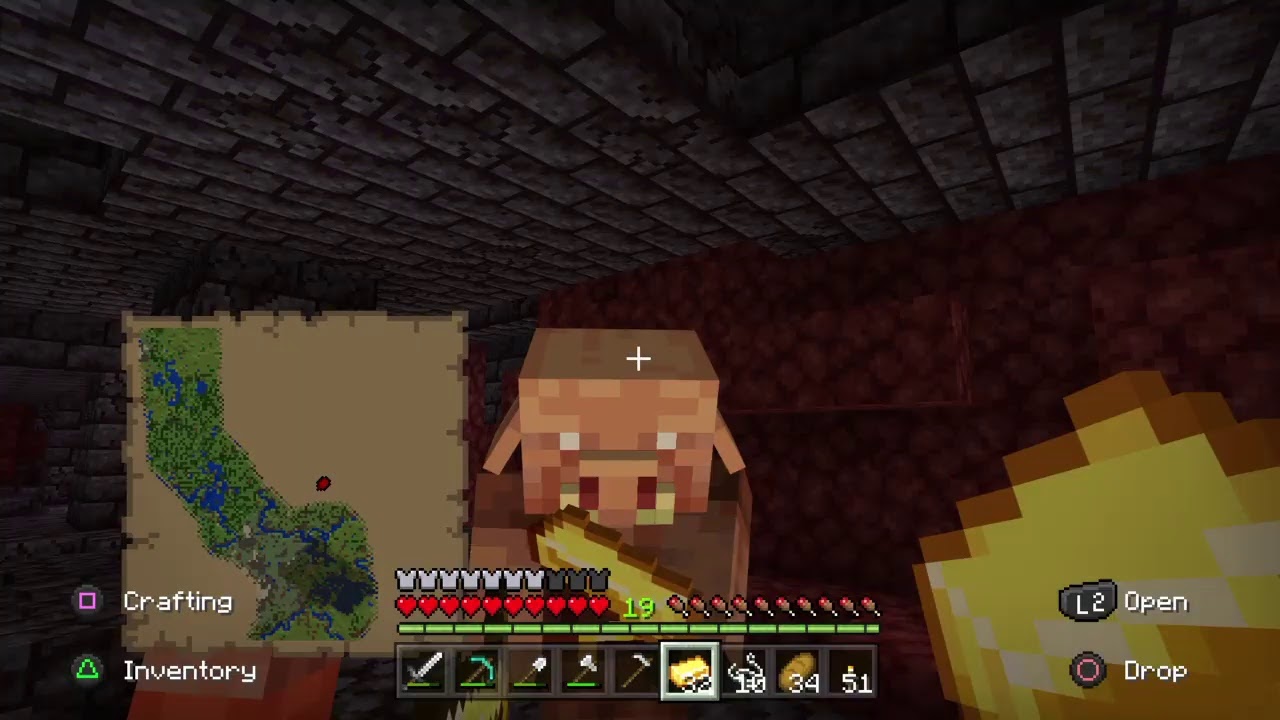 Minecraft Exploring Nether Youtube