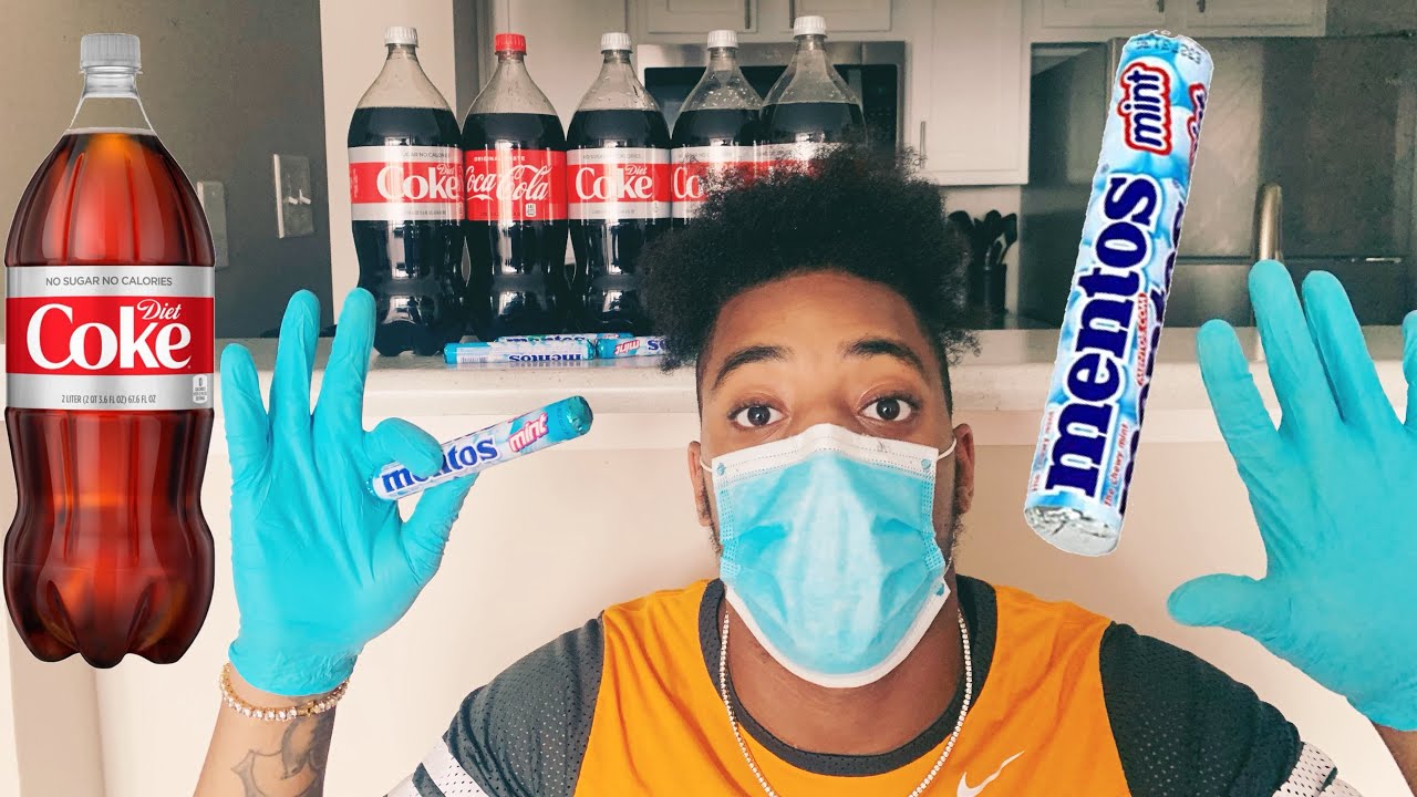 Experiment Coke And Mentos Gone Wrong Youtube