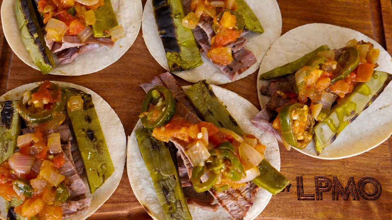 Tacos De Cecina Con Nopales Lpmo Youtube