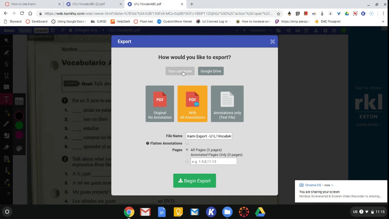 Kami Student Tutorial Youtube