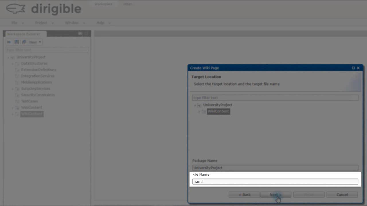Dirigible Basics 5 Documentation Youtube
