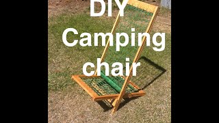 Camping Chair Plans Woodworking Challenge
