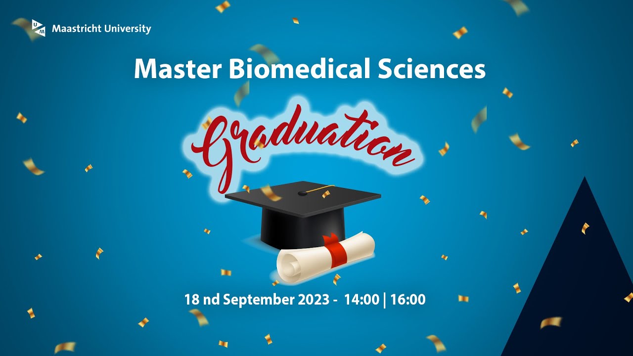 Diploma Uitreiking Master Biomedical Sciences Session 1 14 00 Youtube
