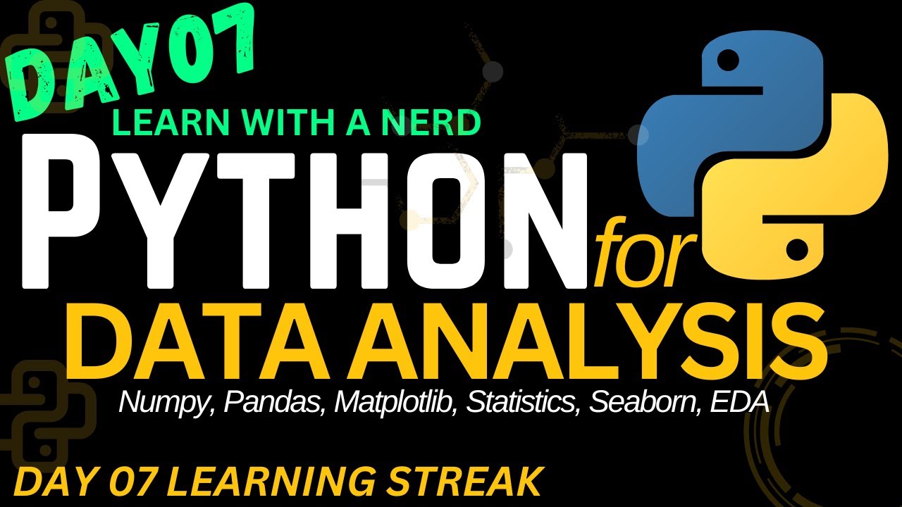 Python For Data Analysis Day 07 Python Data Visualization With