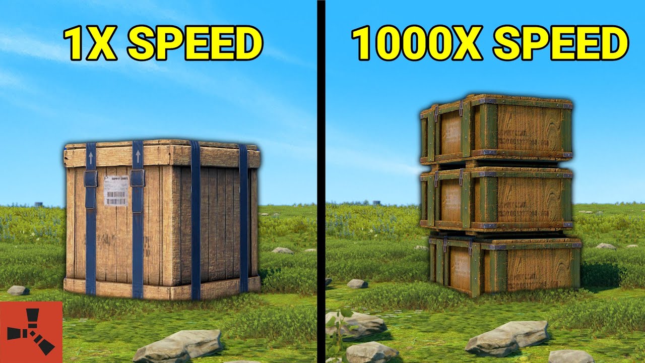 Rust But Everything Re Spawns 1000x Faster Youtube