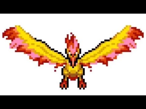 Moltres Pixelart Timelapse Krita Youtube