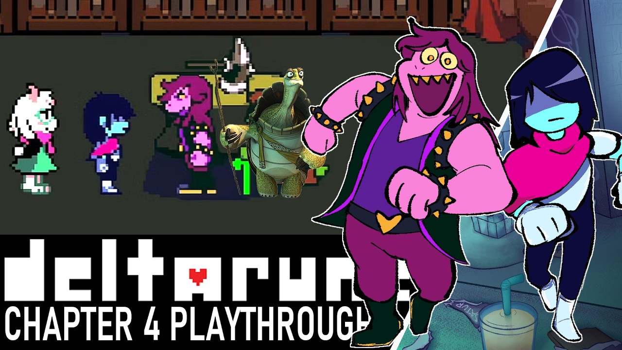 Deltarune Chapter 4 Broke Me Full Playthrough Youtube