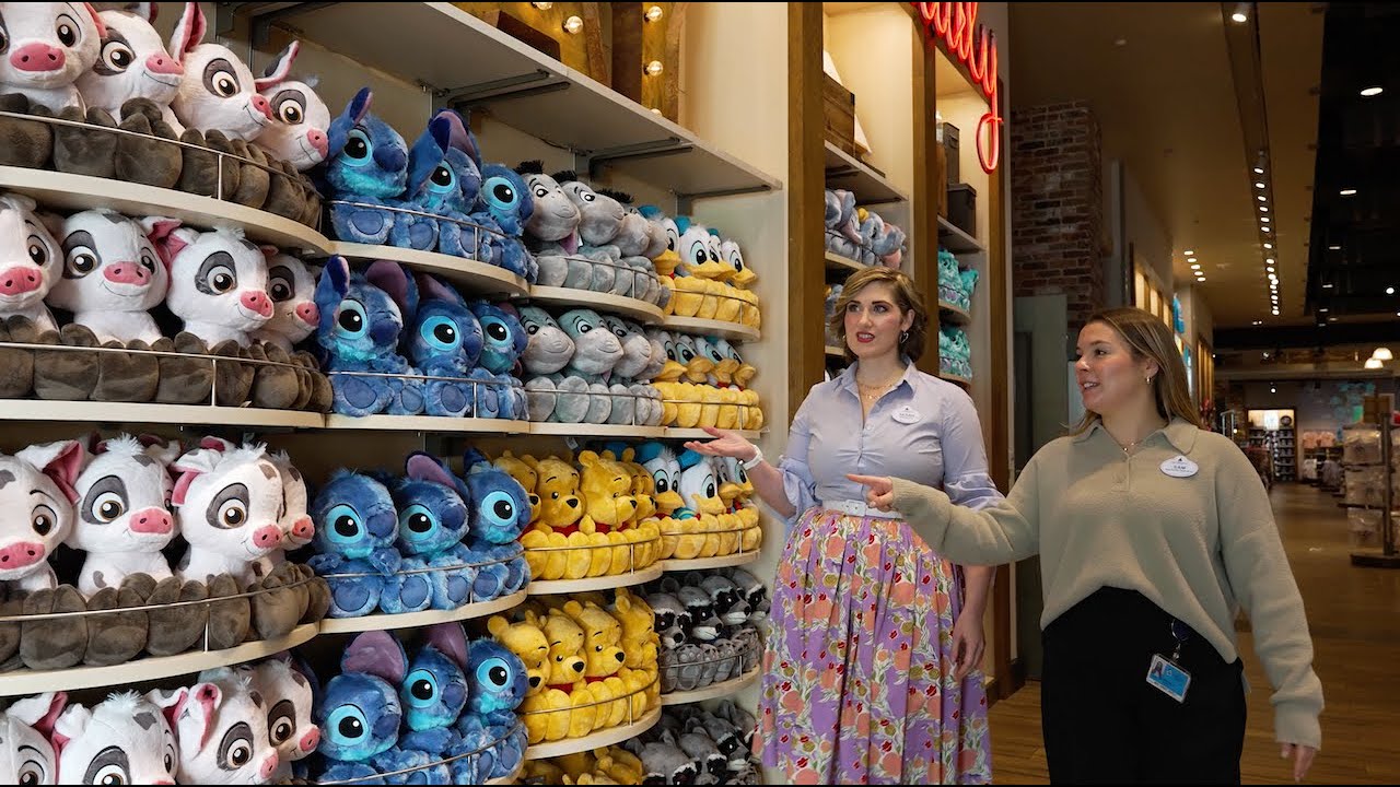 Disney Creates Stuffed Animals That Include Recycled Materials