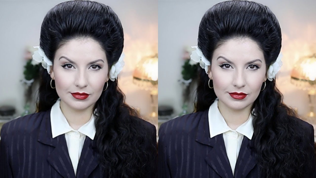 Peinado Estilo Pachuca Pachuca Hair Tutorial Nena Moreno Youtube