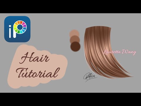Hair Tutorial Ibis Paint X Youtube