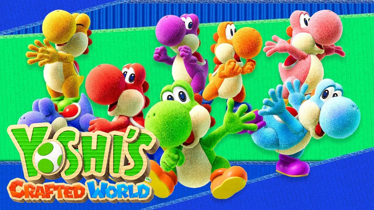 Yoshi S Crafted World Full Game 100 Walkthrough Youtube