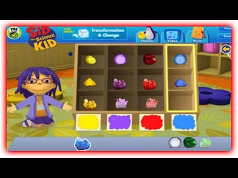 Sid The Science Fablab Sorting Box Sid The Science Kid Games Youtube