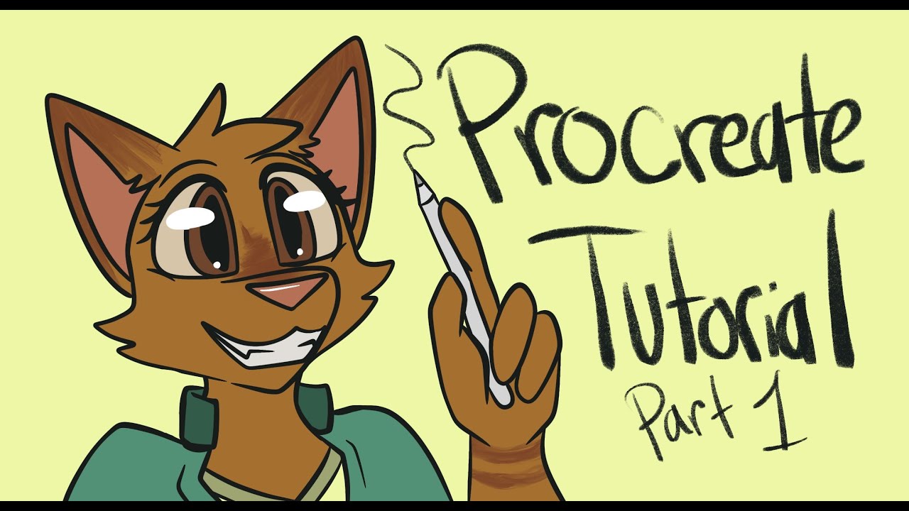My First Procreate Tutorial Youtube