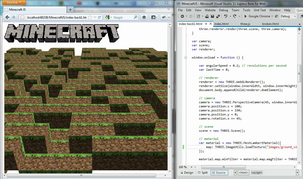 Minecraft Javascript Youtube