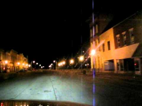 Driving Through Downtown Cairo Il At Night Youtube