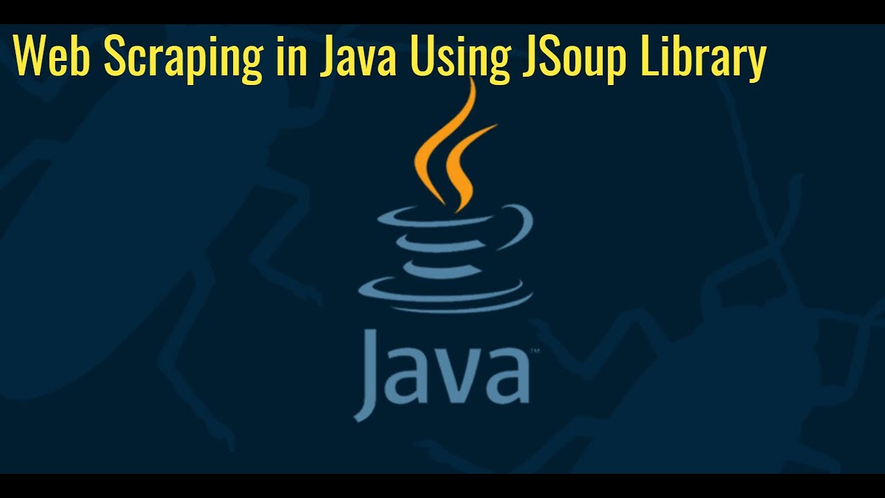Web Scraping In Java Using Jsoup Library Youtube