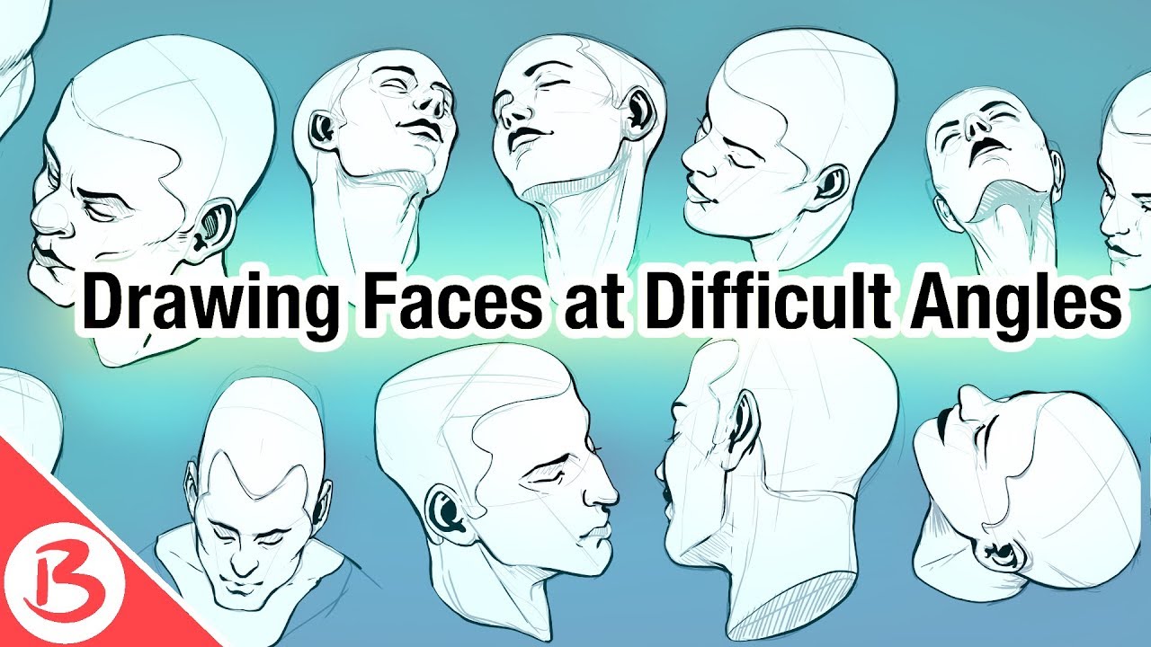 Drawing A Face From Different Angles At Georgia Farber Blog