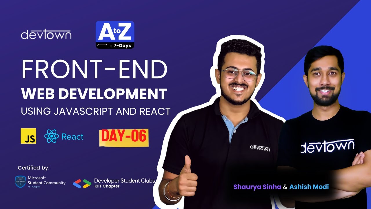 Live Day 06 Front End Web Development Using Javascript And React Js