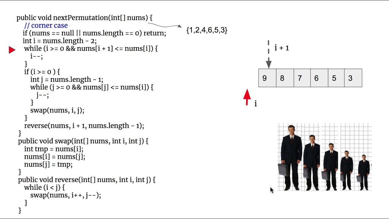 Leetcode 31 Next Permutation 中文 Youtube