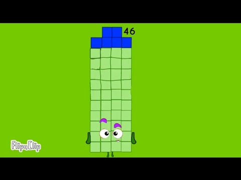 Numberblocks Band 46 To 50 End Of Season 1 Original Version Youtube
