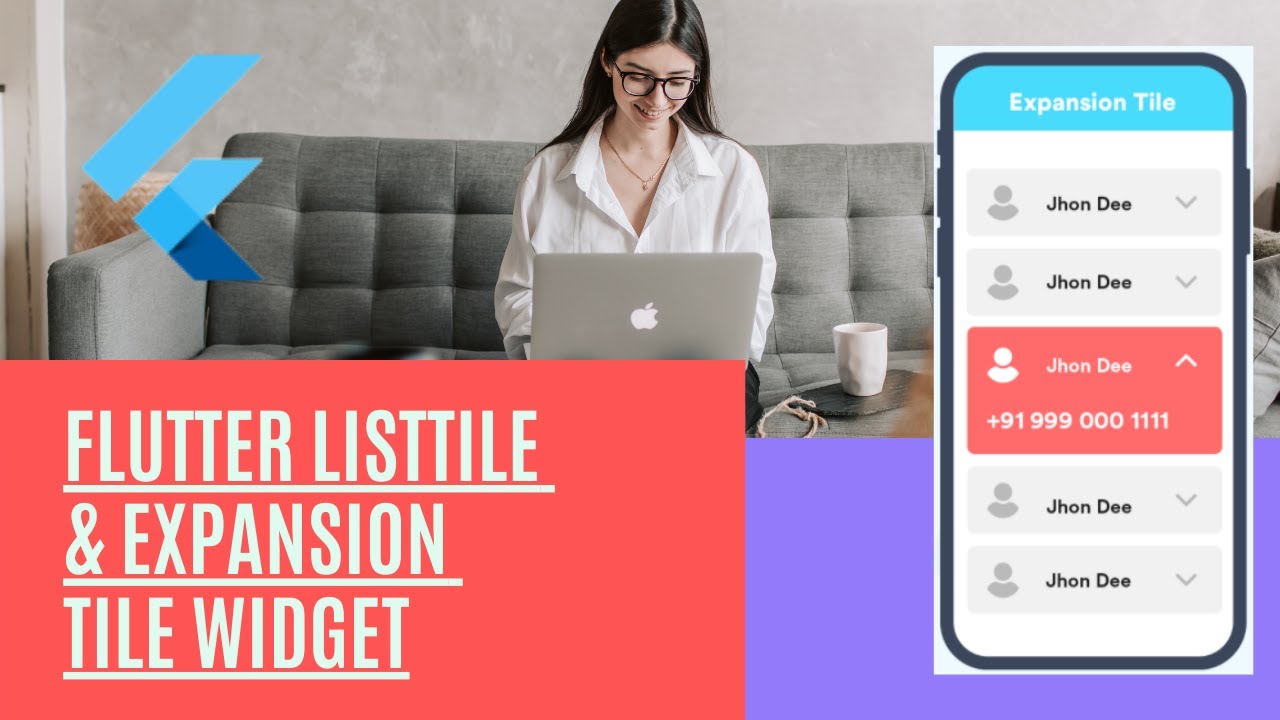 Listtile Widget Expansiontile Widget Flutter Youtube