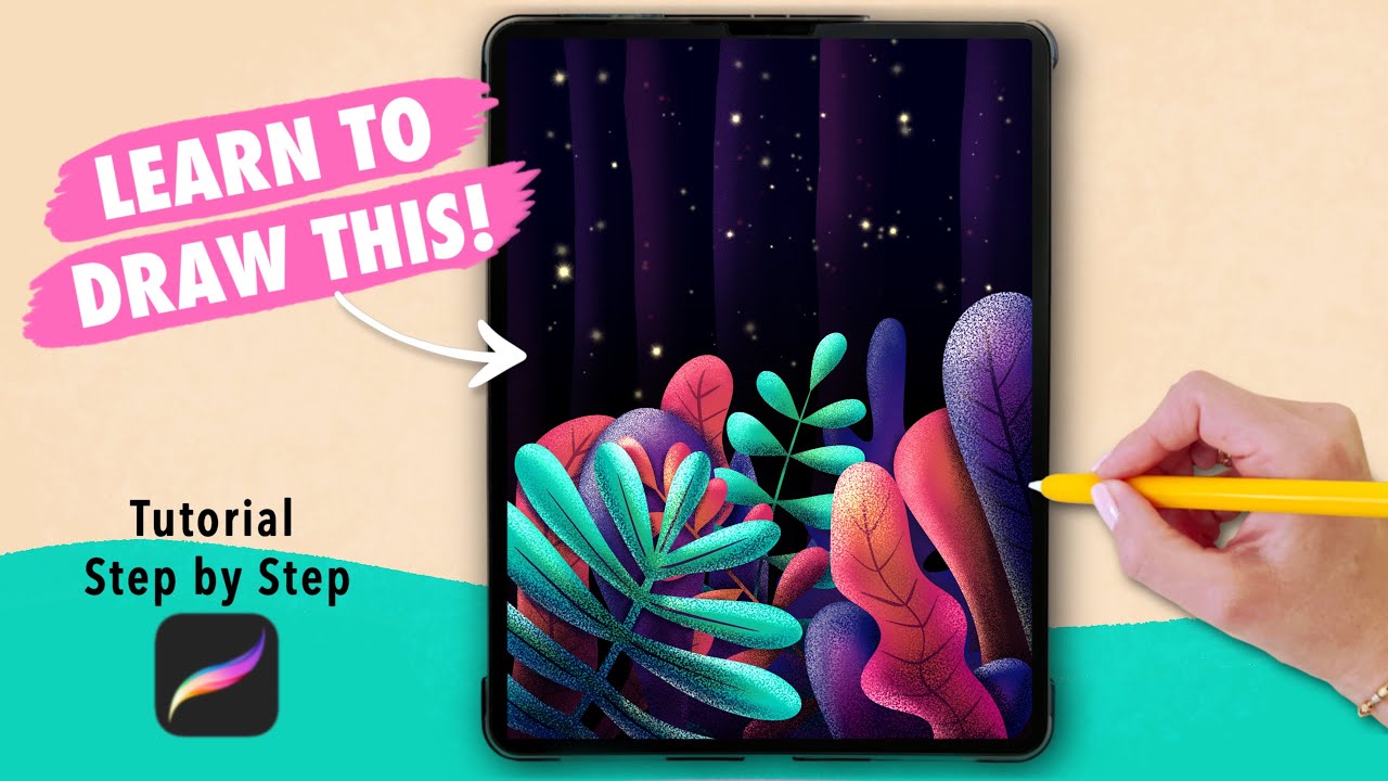 How To Draw Digital Art Procreate