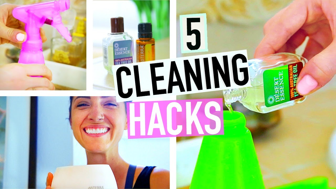 5 Diy Cleaning Hacks Youtube
