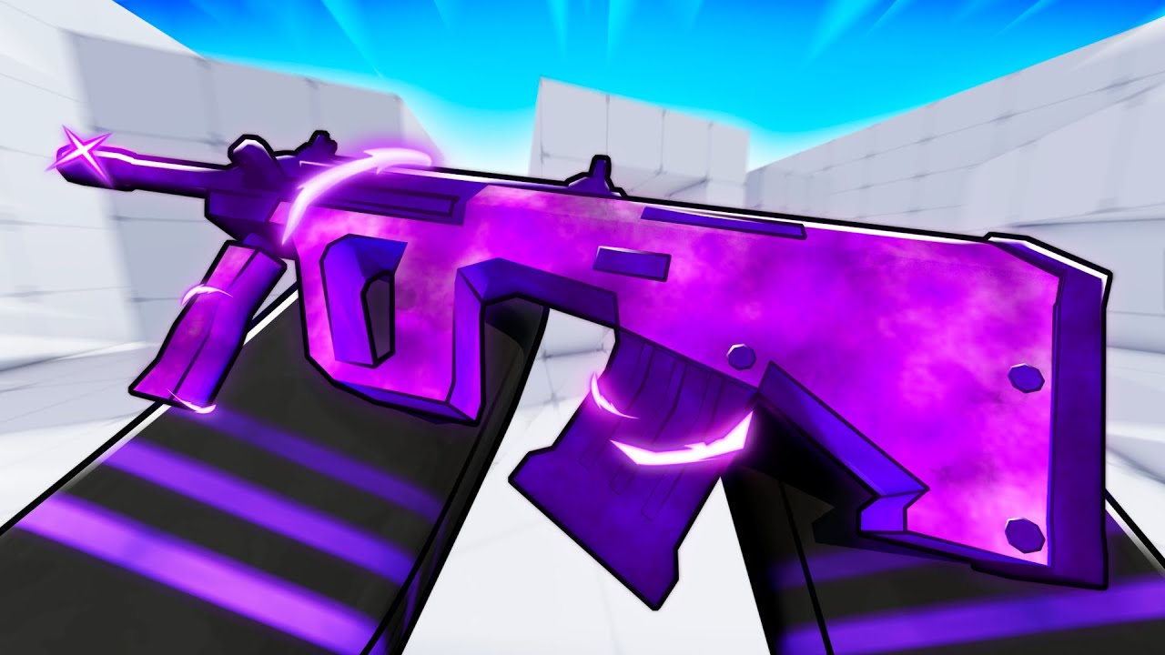 I Unlocked Dark Matter Assault Rifle In Roblox Rivals 0 01 Youtube