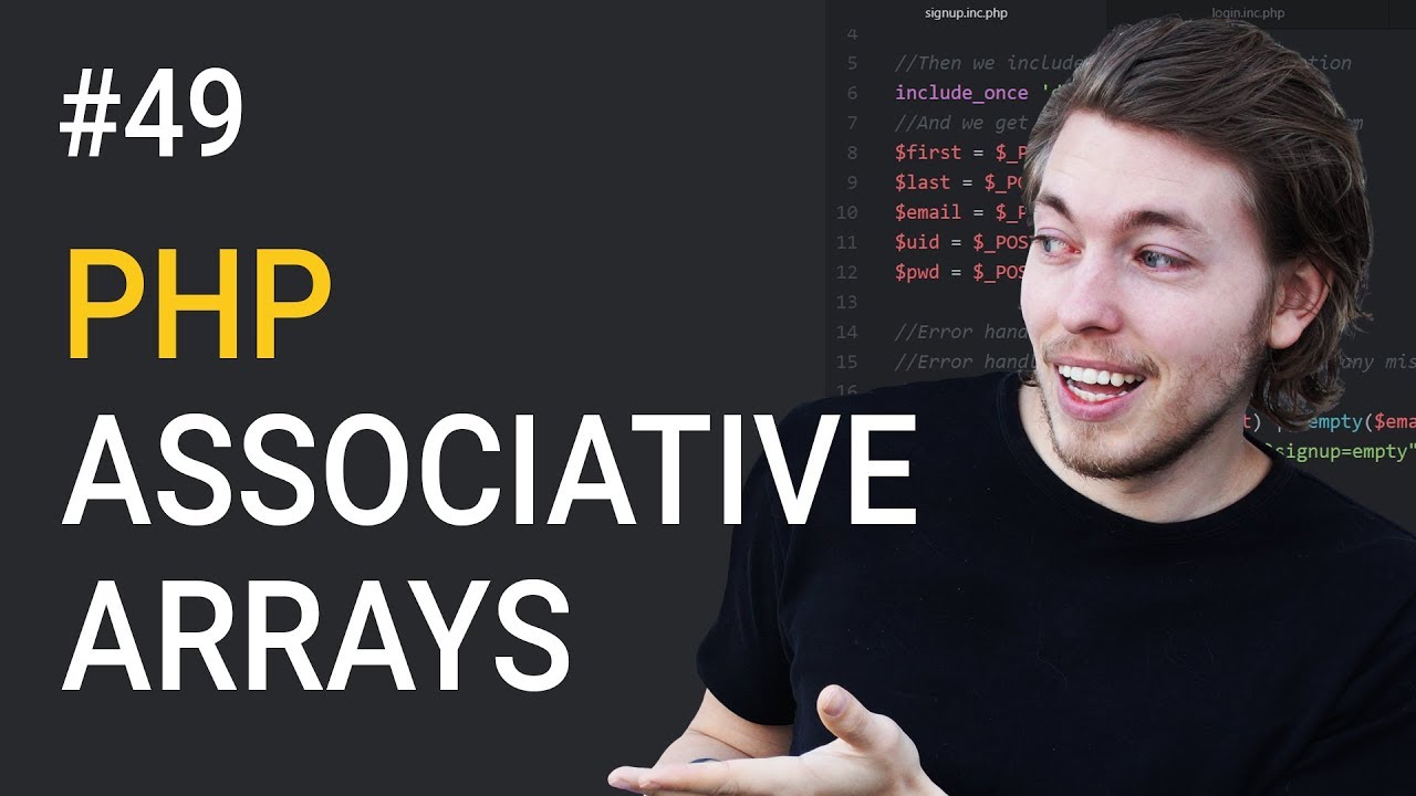 49 What Are Associative Arrays In Php Php Tutorial Youtube