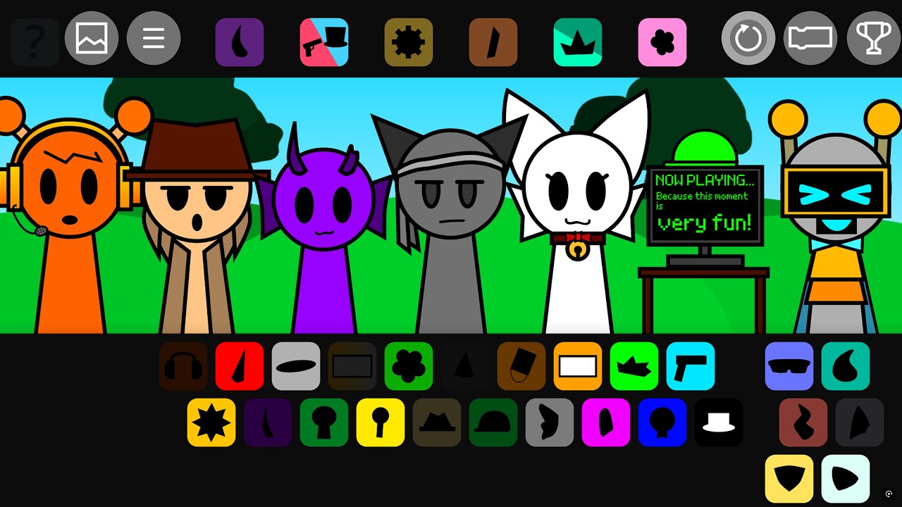 New Sprunki Spruted All Characters Youtube