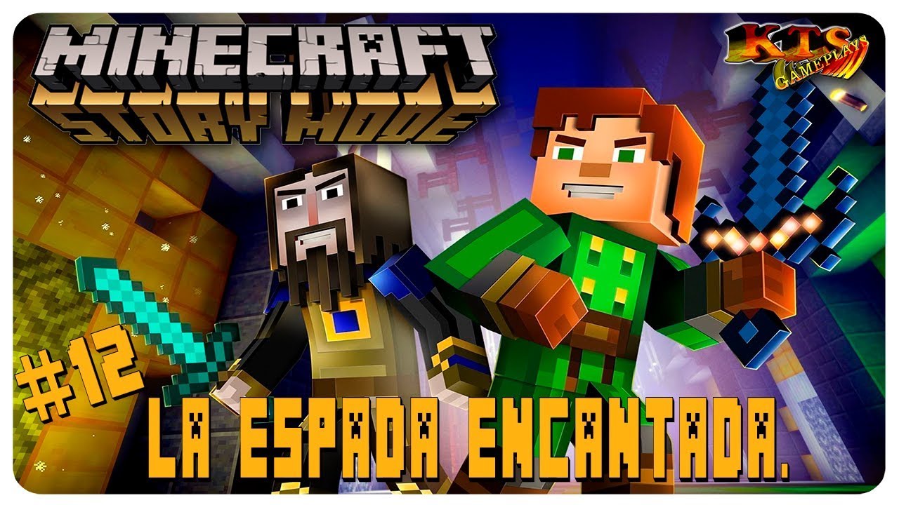 Minecraft Story Mode 12 La Espada Encantada Temporada 1 Youtube