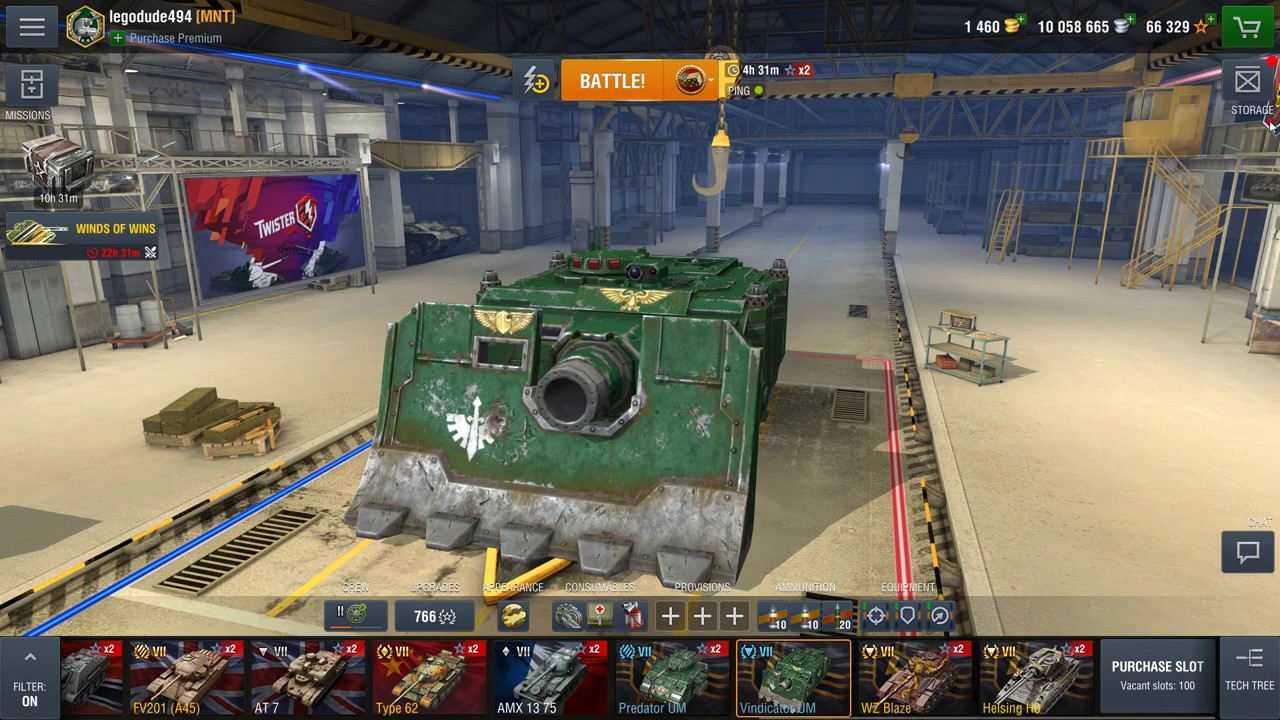 The Meme Vindicator Um World Of Tanks Blitz Youtube