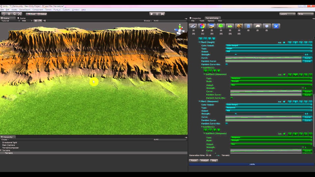 Terraincomposer Introduction Demo Youtube