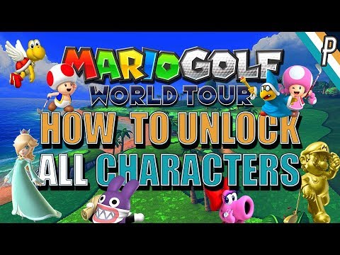 How To Unlock All Characters In Mario Golf World Tour On Nintendo 3ds