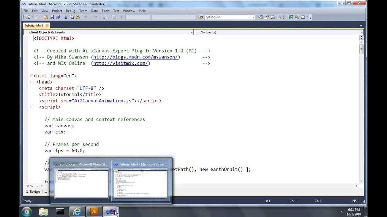 Ai2canvas Tutorial 9 Interaction Youtube