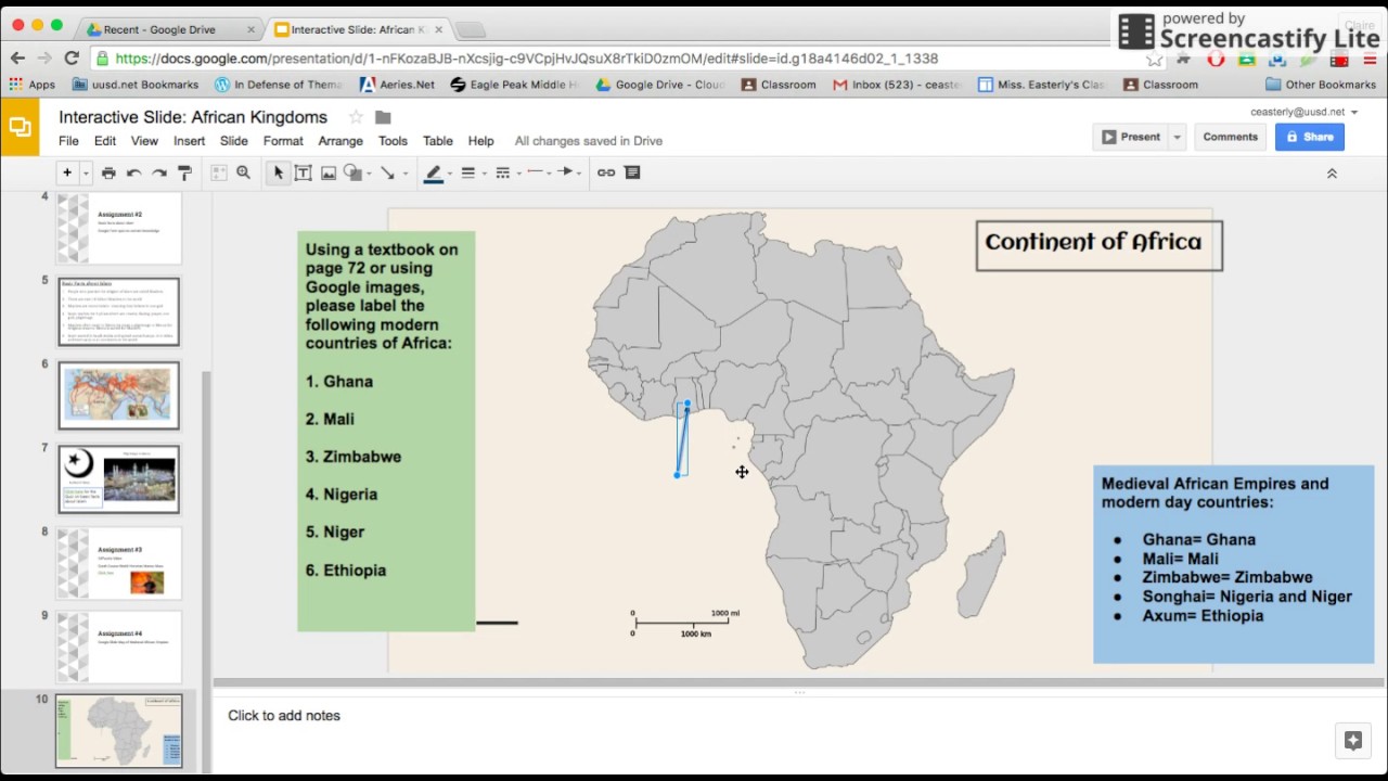 How To Maps On Google Slides 1 Youtube