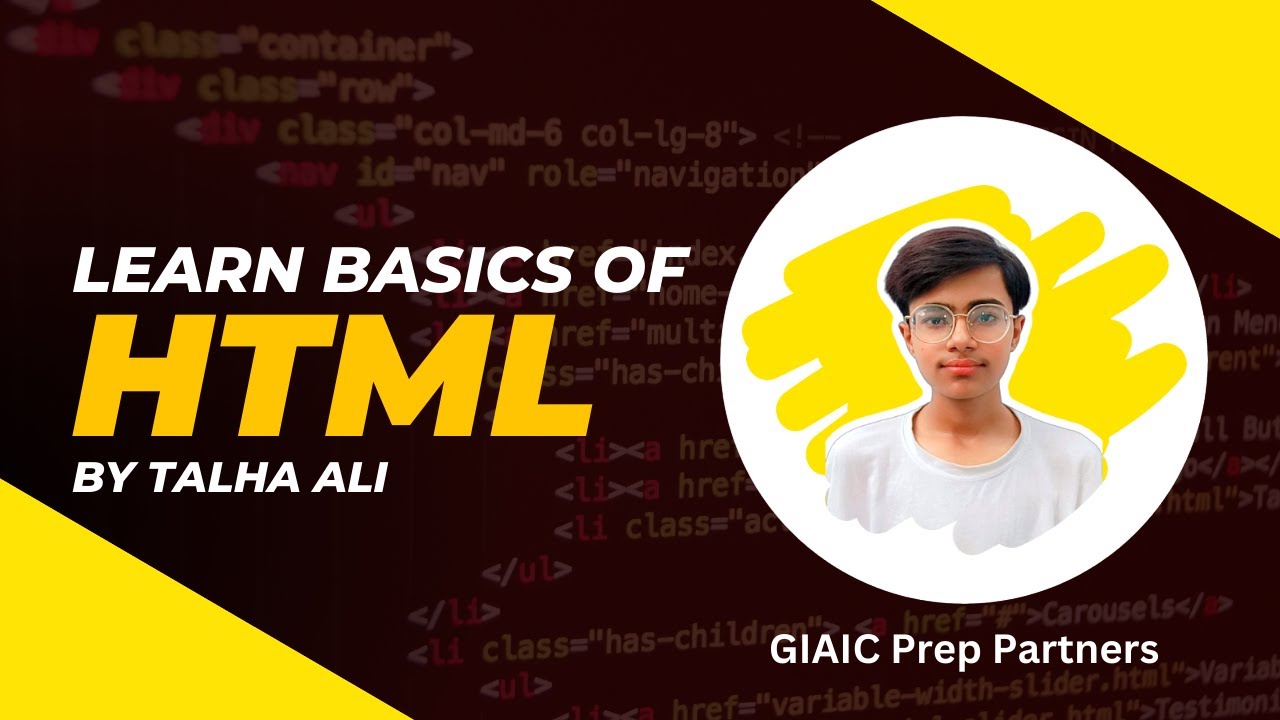Basics Of Html Workshop Youtube