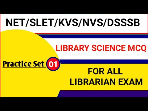Library Information Science Mcqs Practice Set 01 For All Library