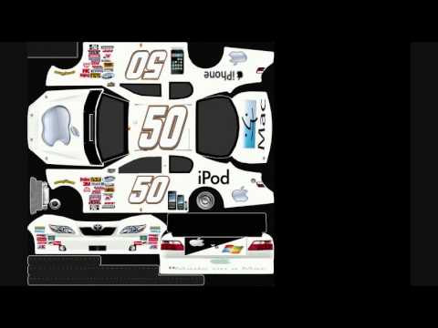 2 New Custom Nascar Nationwide Templates Youtube