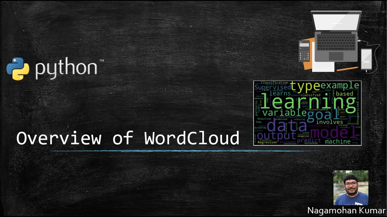Overview Of Wordcloud Wordcloud Visualization Python Youtube