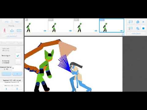 Cell Absorbs Kitana Again Remastered Youtube
