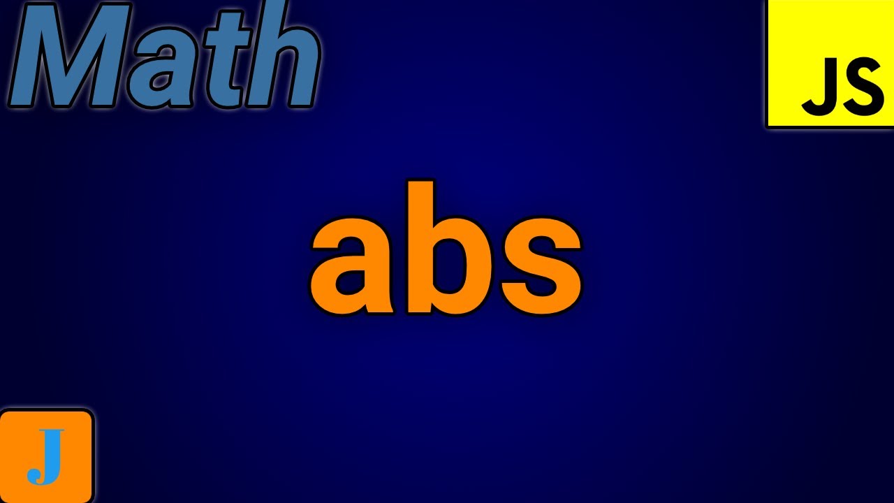 Javascript Math Abs Youtube