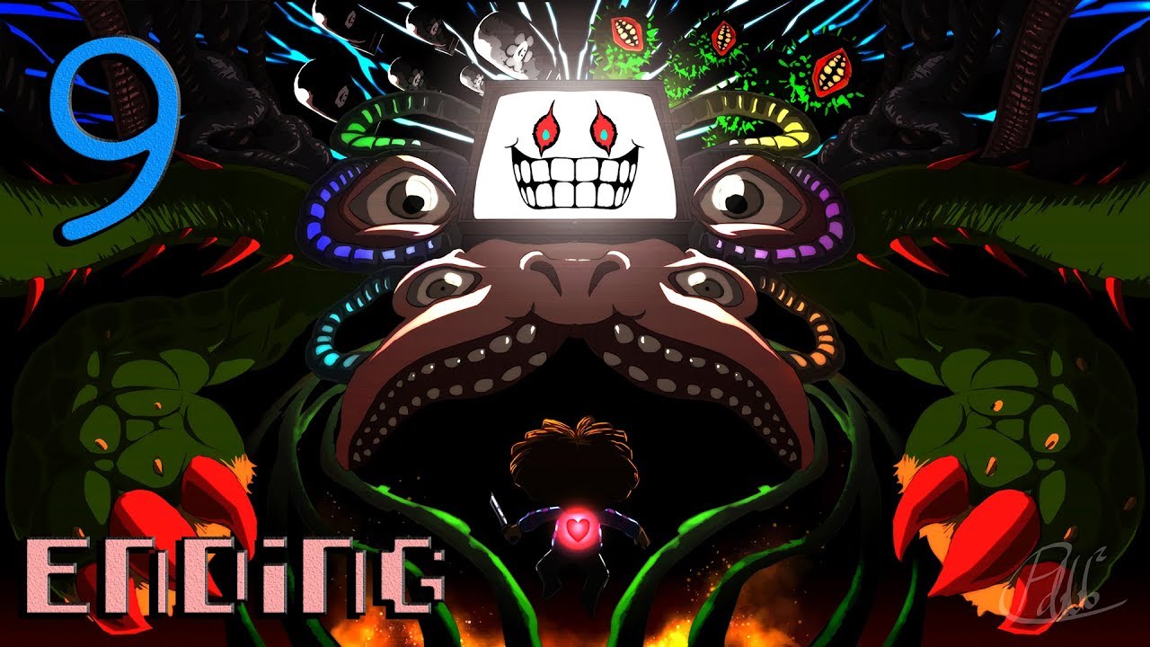 Asgore Flowey The Flower Final Boss Ending Undertale Part 9