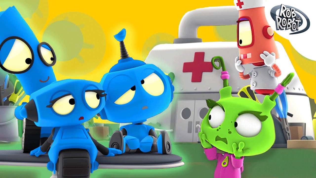 Rob The Robot What To Do When You Re Sick Learning Video Youtube